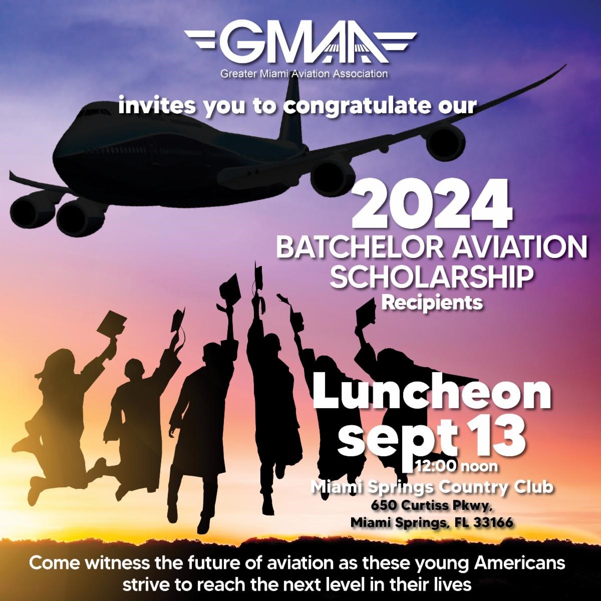 Luncheons Calendar | Greater Miami Aviation Association